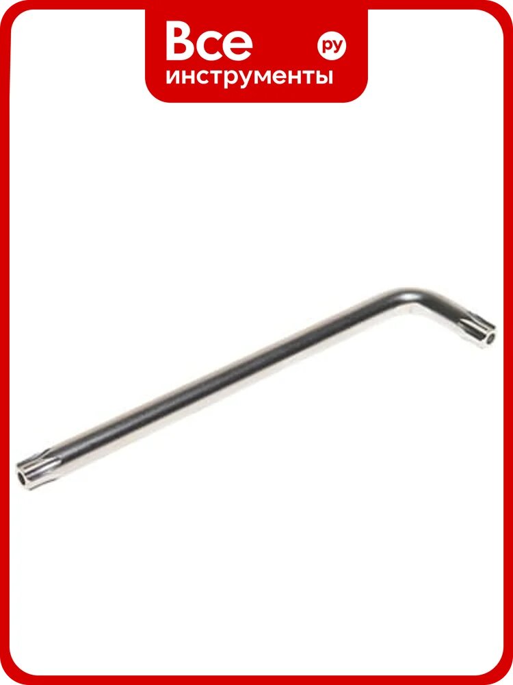 Ключ Rockforce TORX Г-образный экстра длинный T45H с отверстием RF-76745XL(6171)