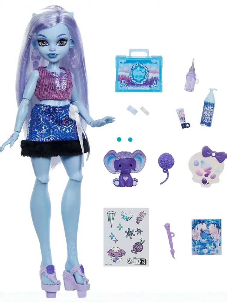 Кукла Mattel Monster High SELF-SCARE SECRETS Abbey Bominable