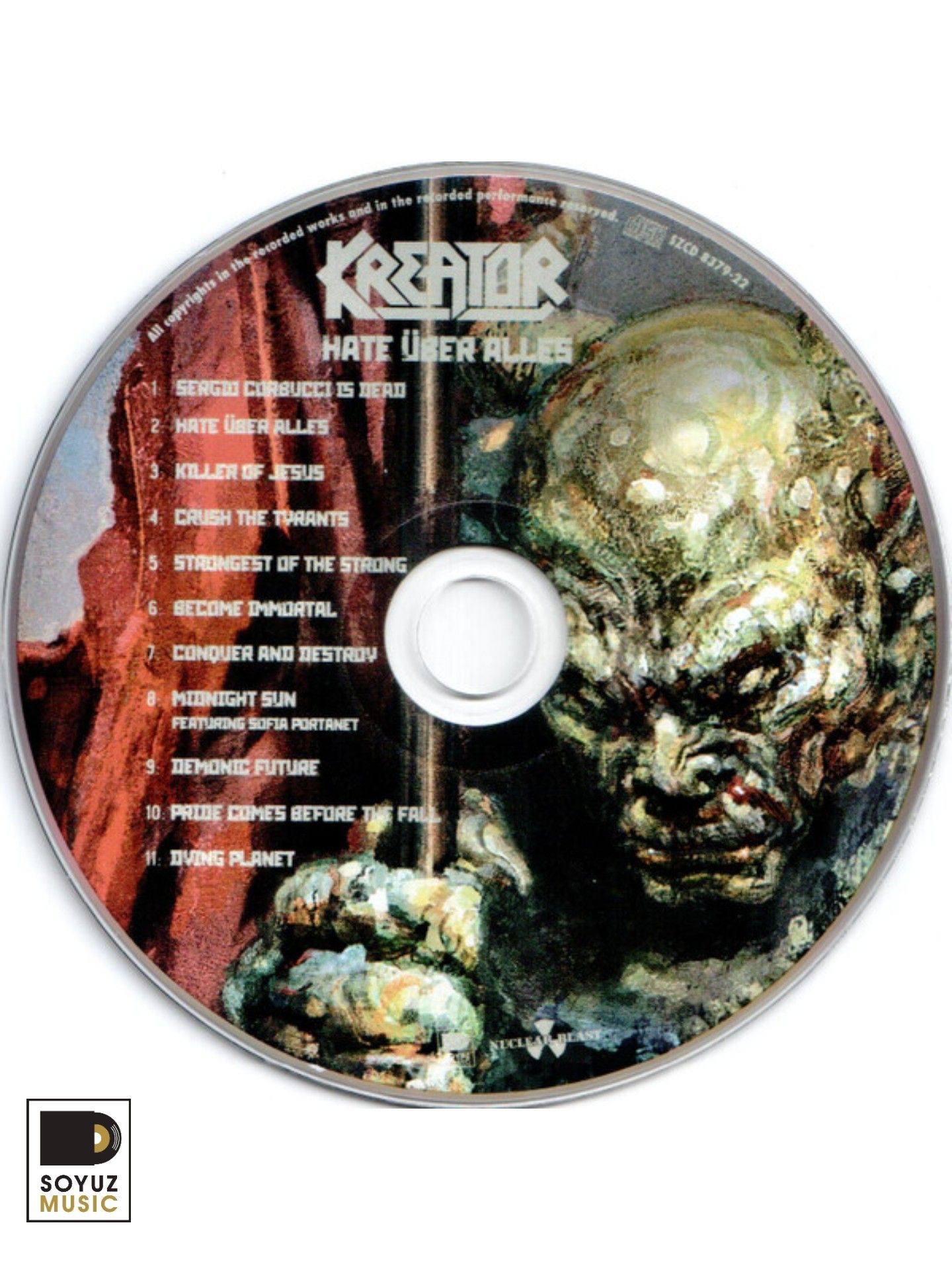 KREATOR. Hate Uber Alles (CD Digi/Компакт-диск) — фото 1