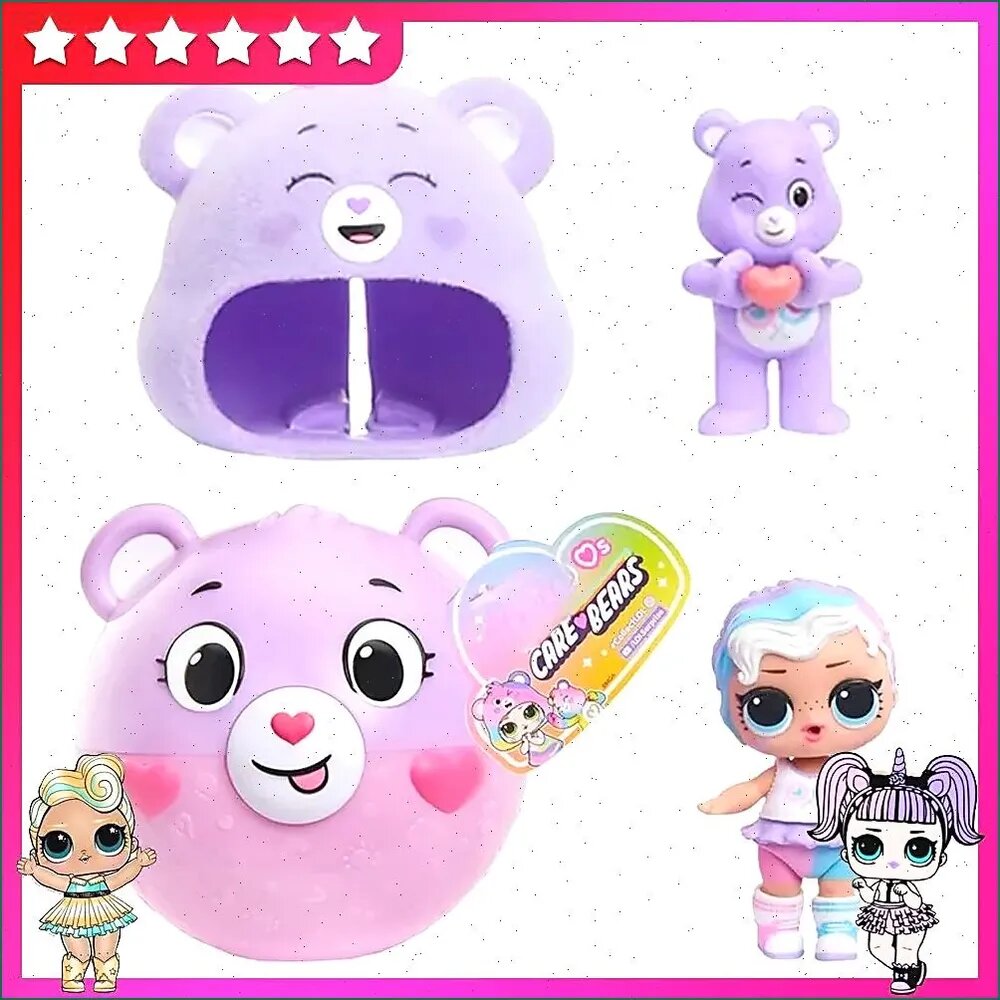 Кукла Care Bears, коллекционная, высота 8 см, материал пластизоль, арт. 3424985338 — фото 1
