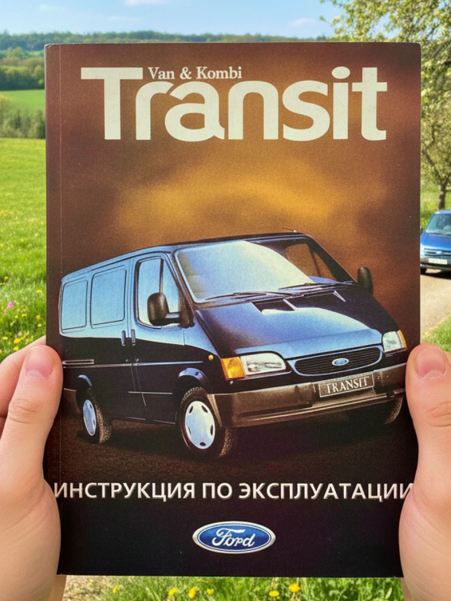 Книга Ford Transit 1986-1995 г, инструкция по эксплуатации Форд Транзит