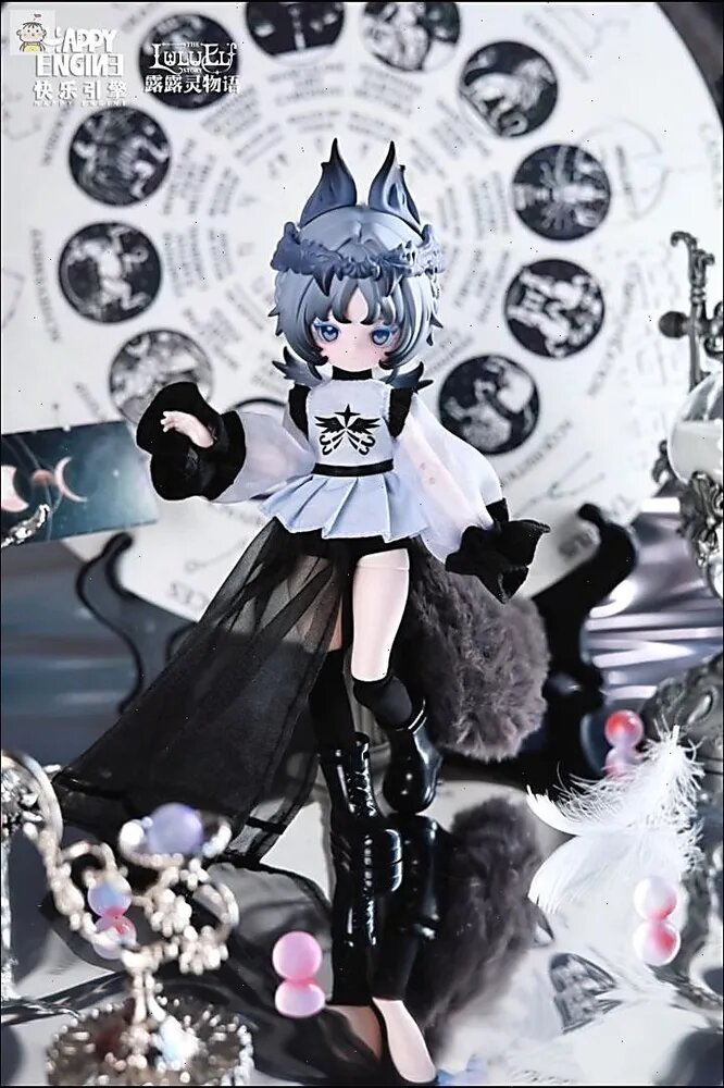 Серия LULU LIF2.0/ 1/8 bjd движимая кукла