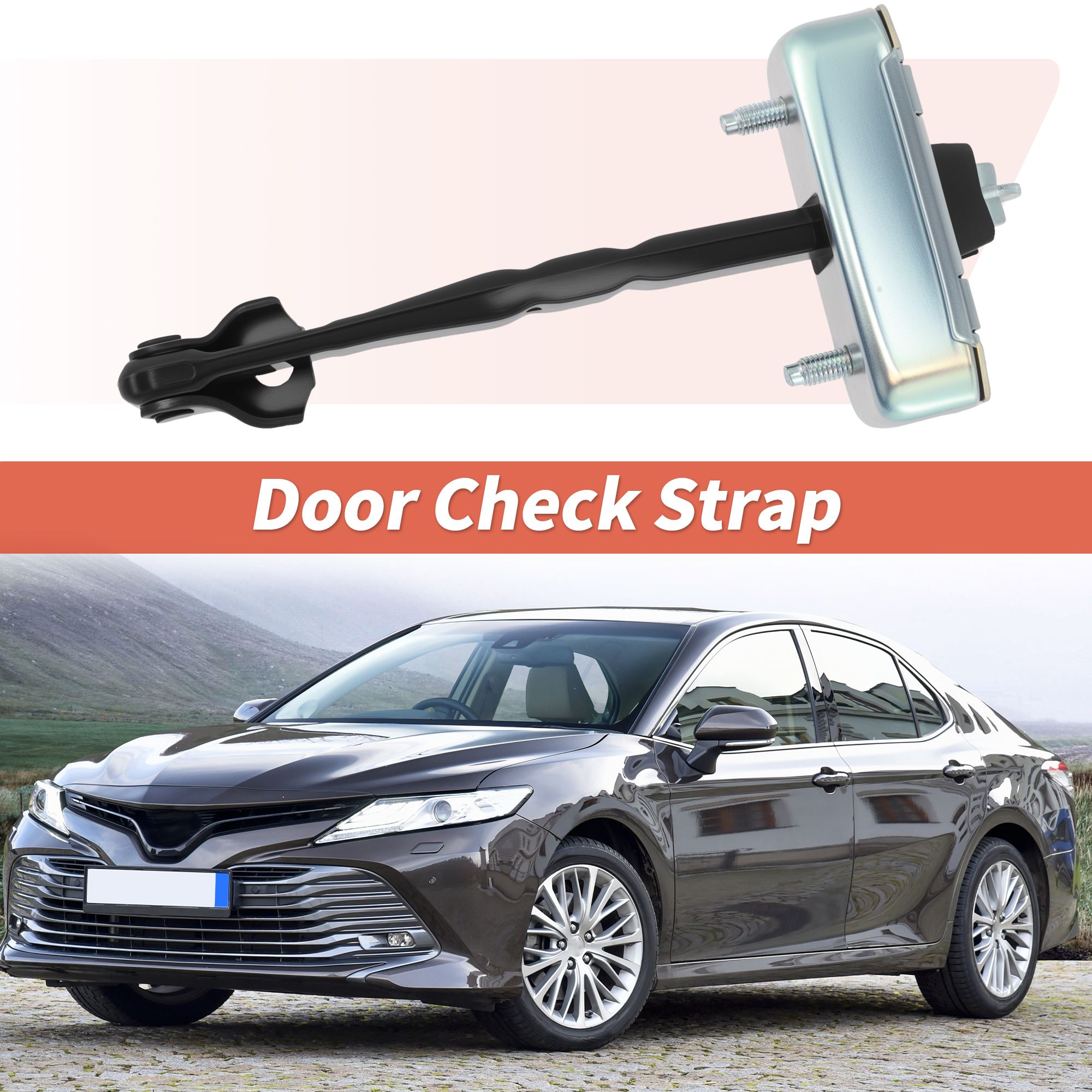 Ограничитель хода передней левой и правой двери для Toyota Avalon 19-22 и Toyota Camry 18-23, 68610-06152, передняя дверь со стороны водителя и пассажира.