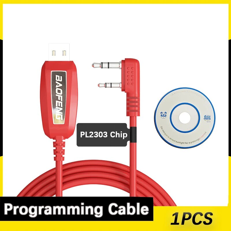 USB-кабель для программирования, чип PL2303 для UV-17 Pro, GPS, UV-K6 UV-18 Pro, UV-5RX, UV-5RM, поддержка окон, 11, бесплатный радиоприемник, аксессуары