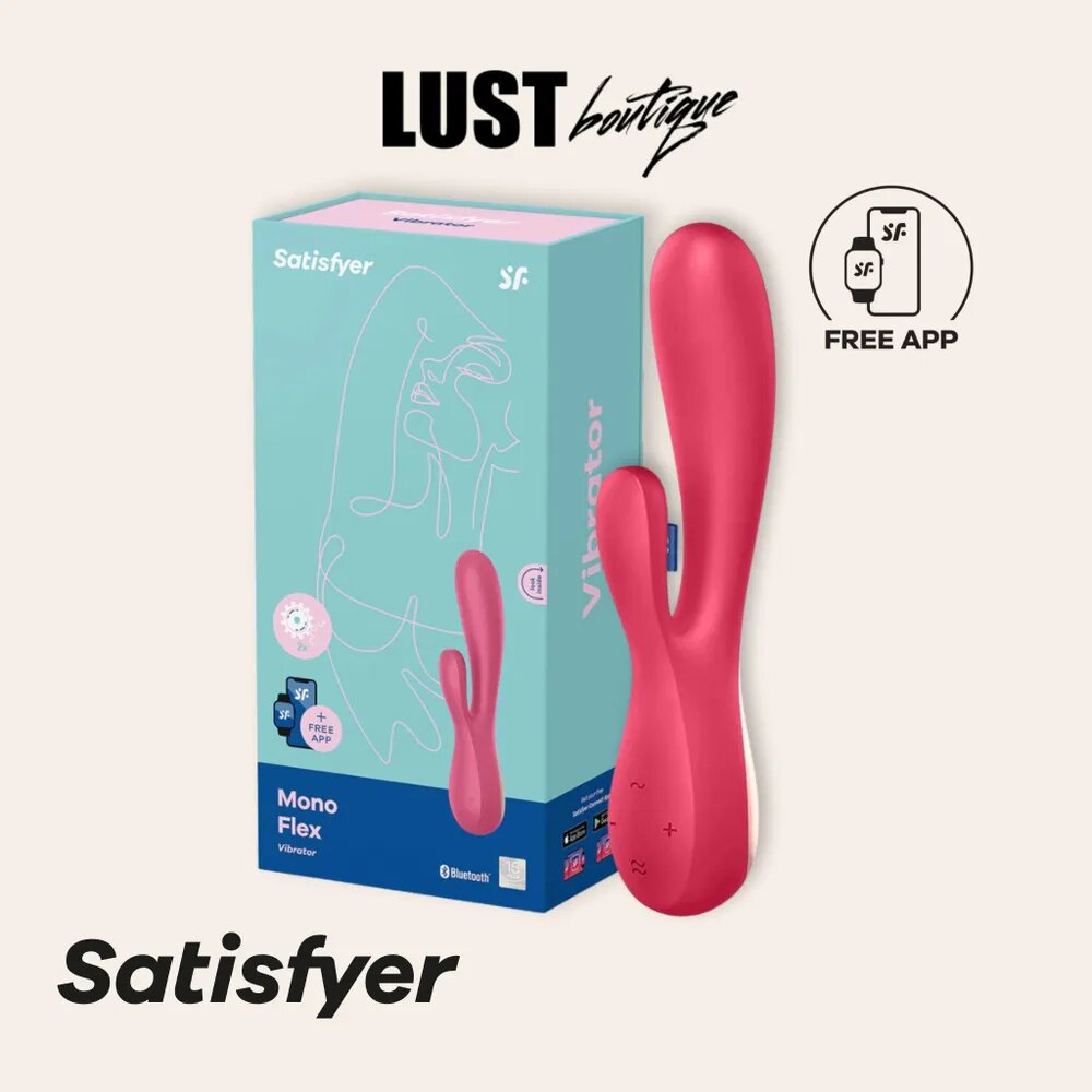 Satisfyer Вибратор, цвет: красный, 20 см