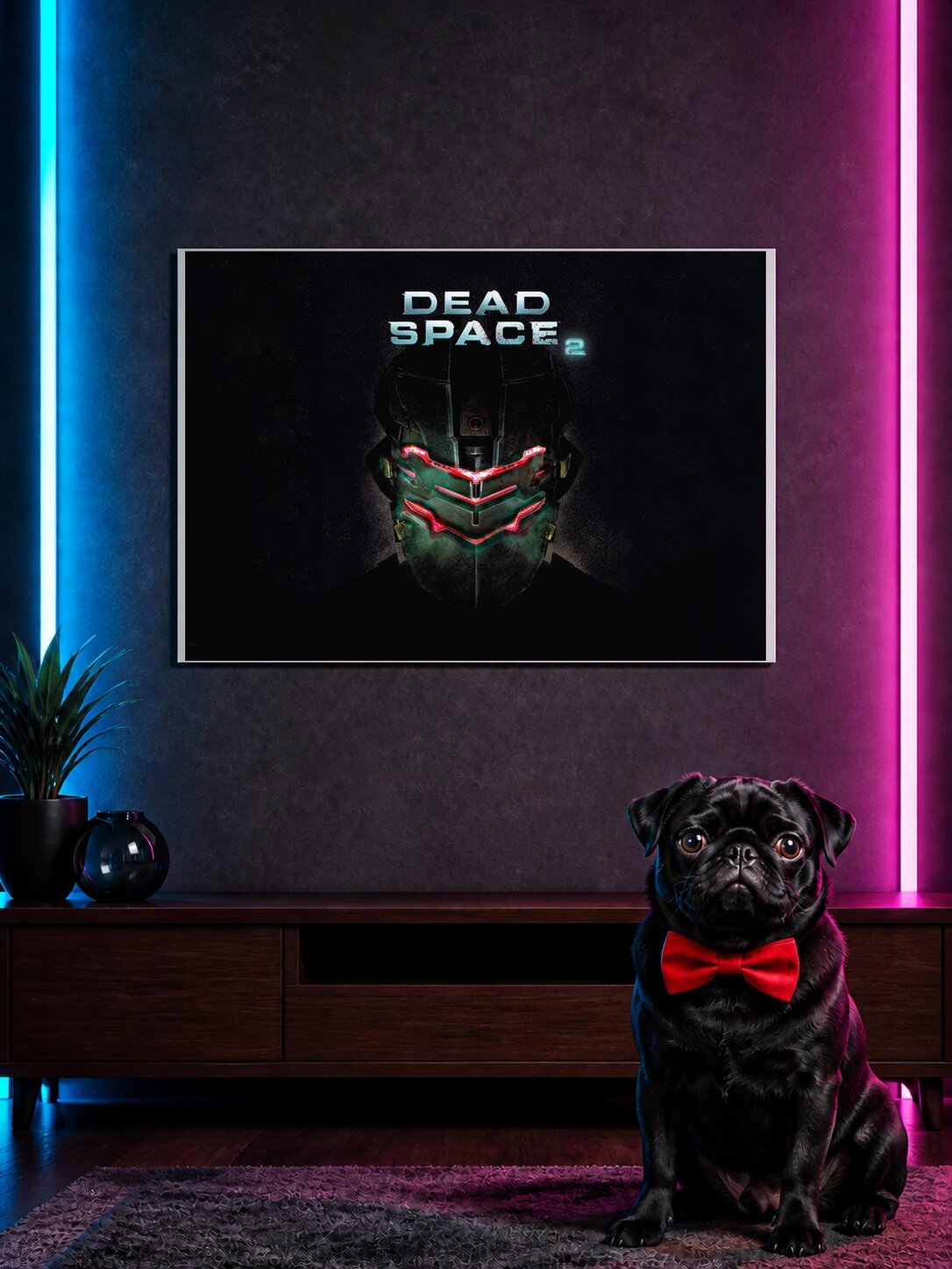 Плакат Dead Space Герои — детализированный игровой арт A3
