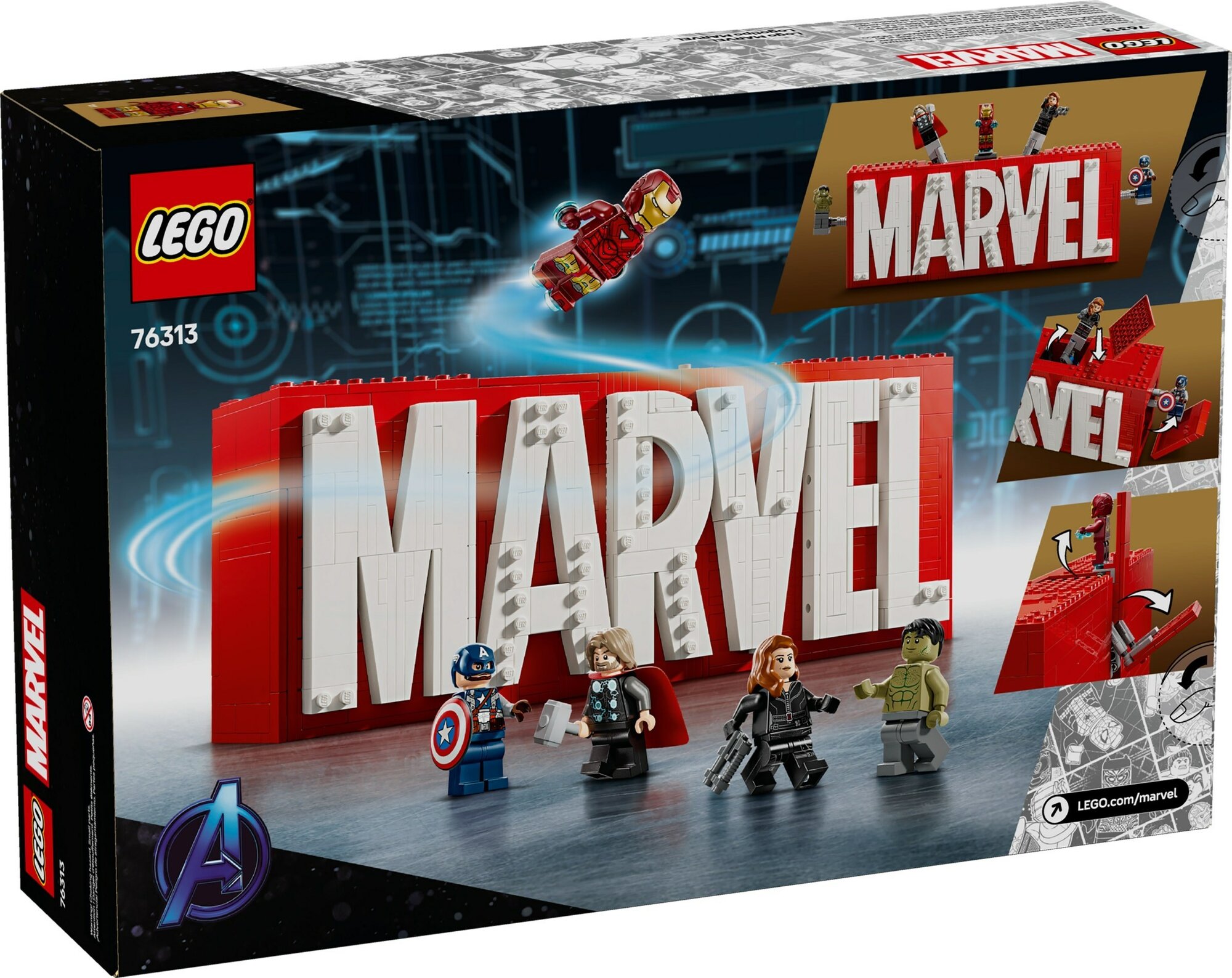 Конструктор Marvel Super Heroes 76313 931 дет.