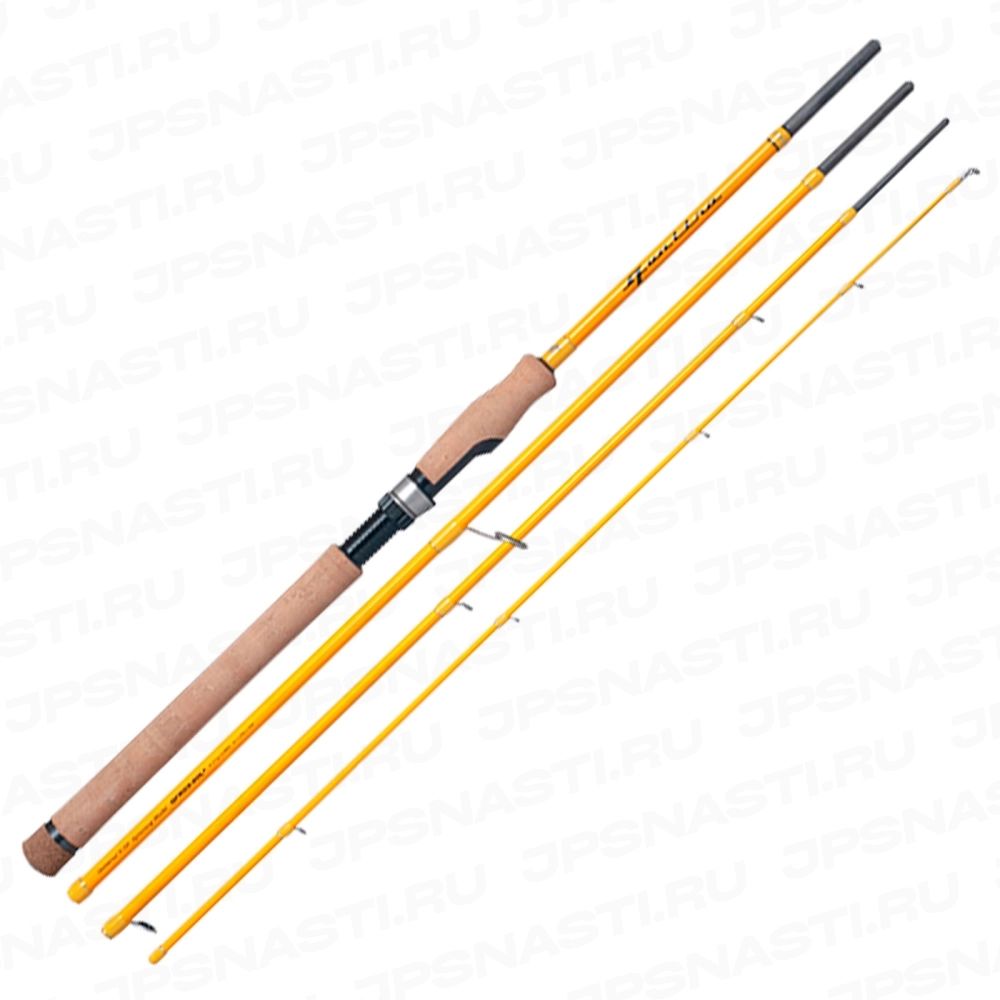 Тревел спиннинг для рыбалки Palms Quattro QFRGS-68ML, 207 см, 5-28 г / Рыболовный спиннинг