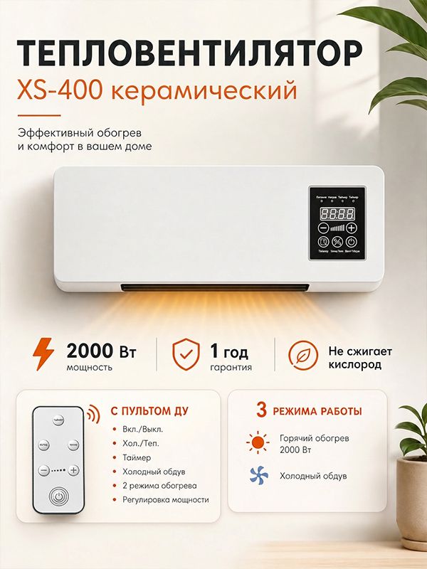 Тепловентилятор — фото 1