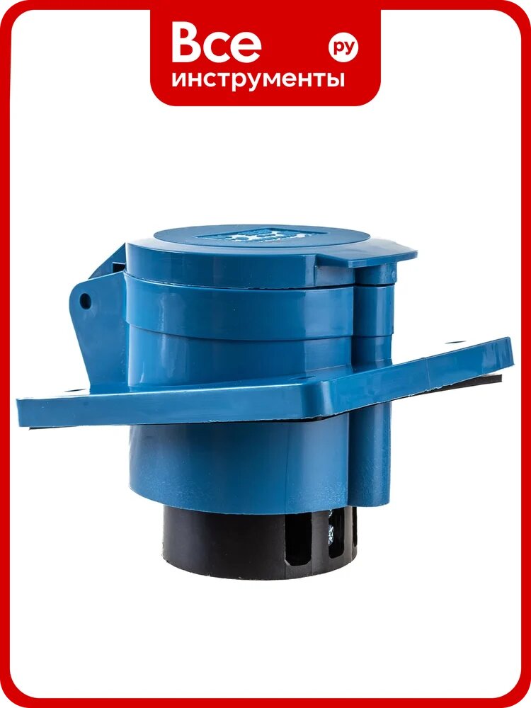 Скрытая розетка IEK 423 2Р+РЕ, 32А, 220В, IP44, ИЭК PSR41-032-3