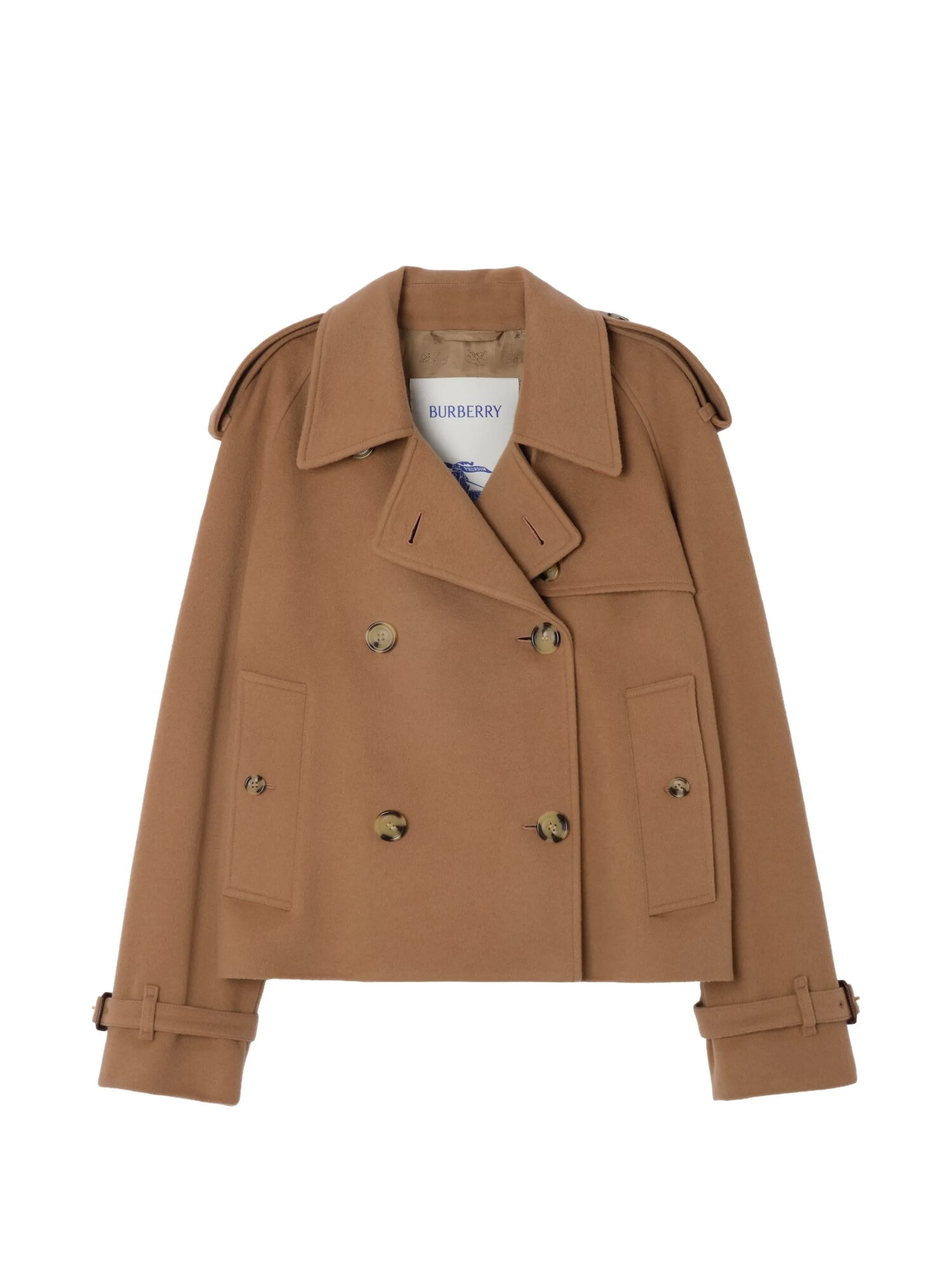 Куртка Cropped cashmere Mayfair trench jacket