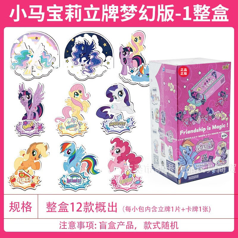 Оригинальные карточки Kayou My Little Pony Набор Луна 11 Серия Дружба это Магия Коллекционная Карточная Игра Канцелярия