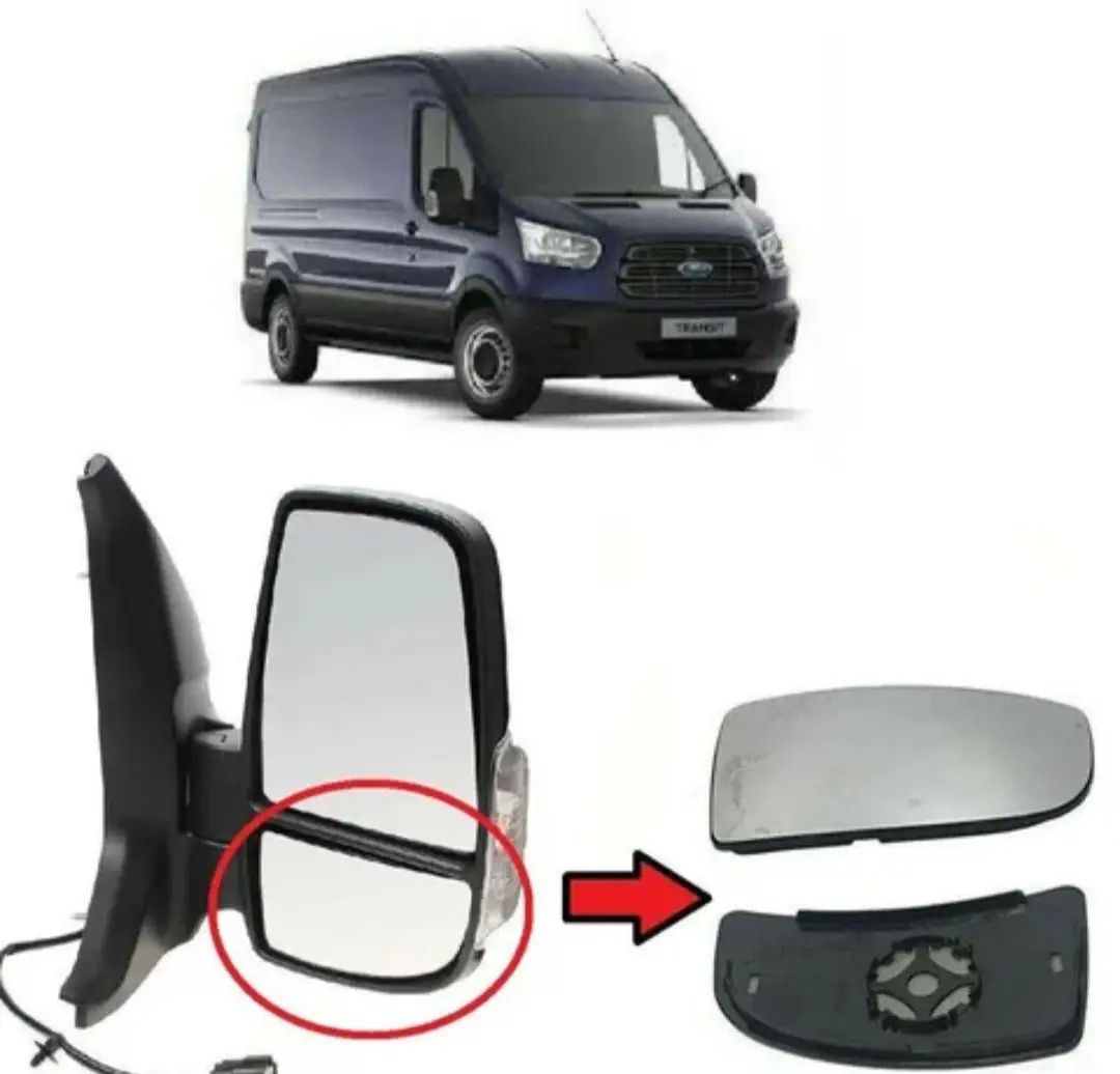 Зеркало маленькое Ford transit 8 (14-20)г. в левое