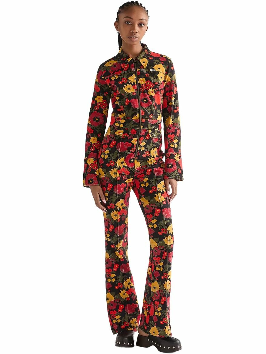 Комбинезон Women Slim Retro Catsuit