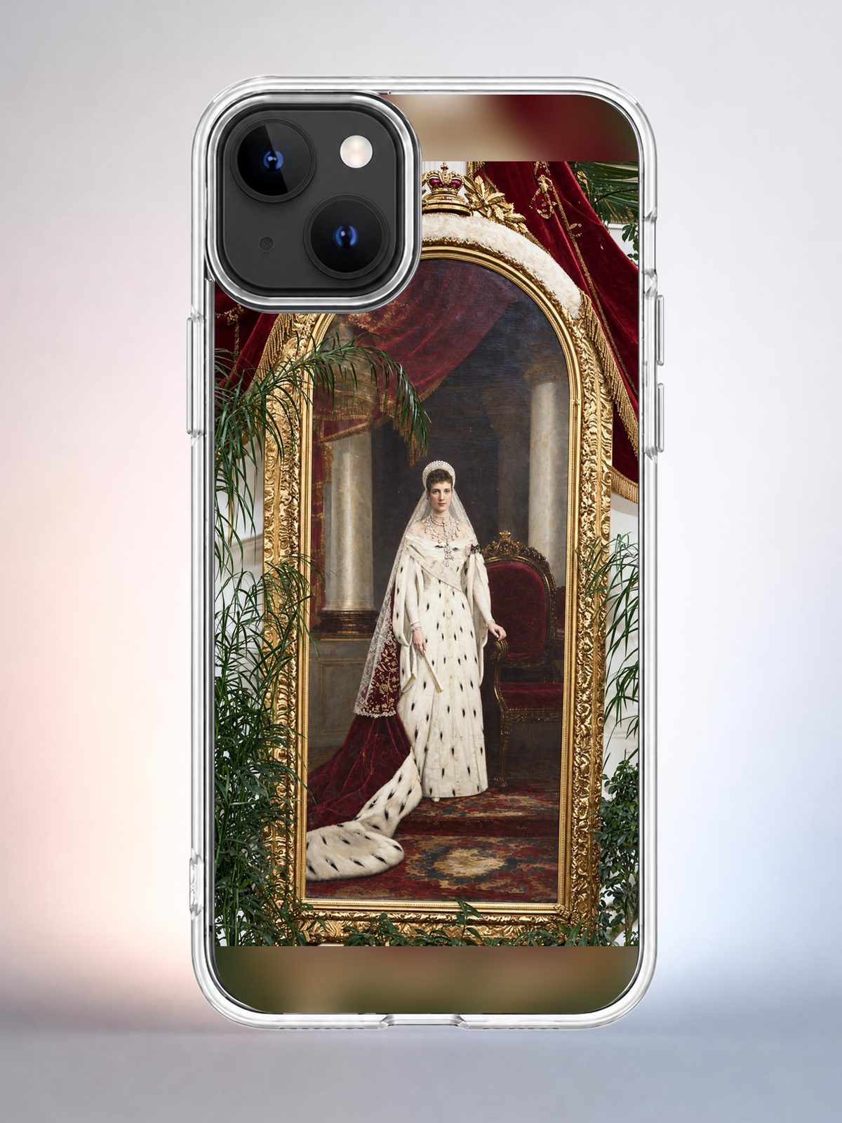 Чехол iPhone 15 Императрица в Y2K Indie Sleaze