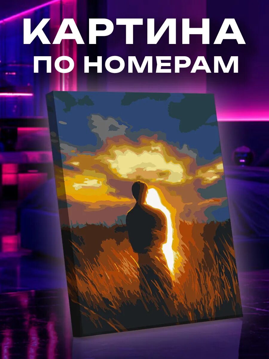 Картина по номерам Романтика заката