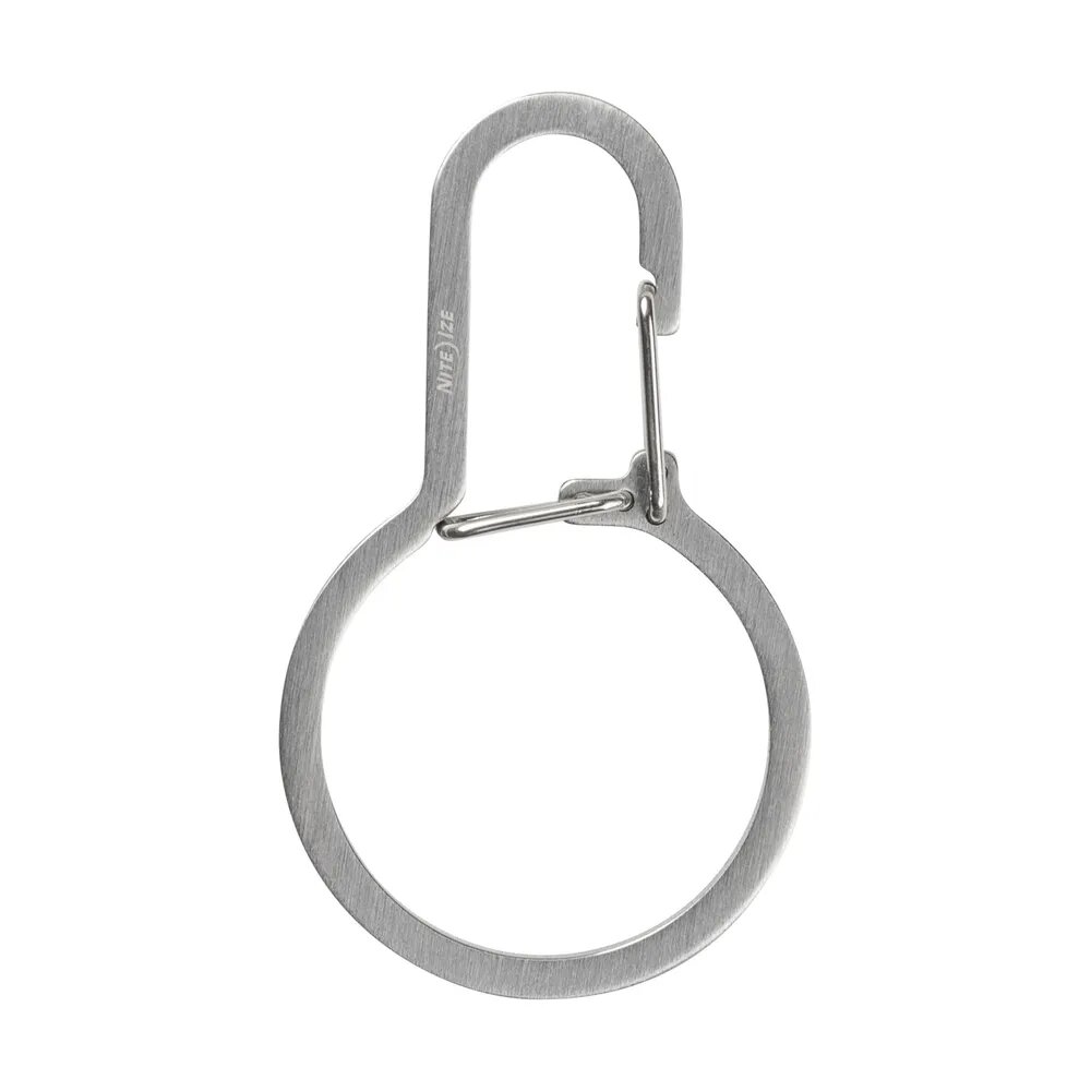 Кольцо для ключей с карабином Nite Ize DualPass Dual Chamber Key Ring