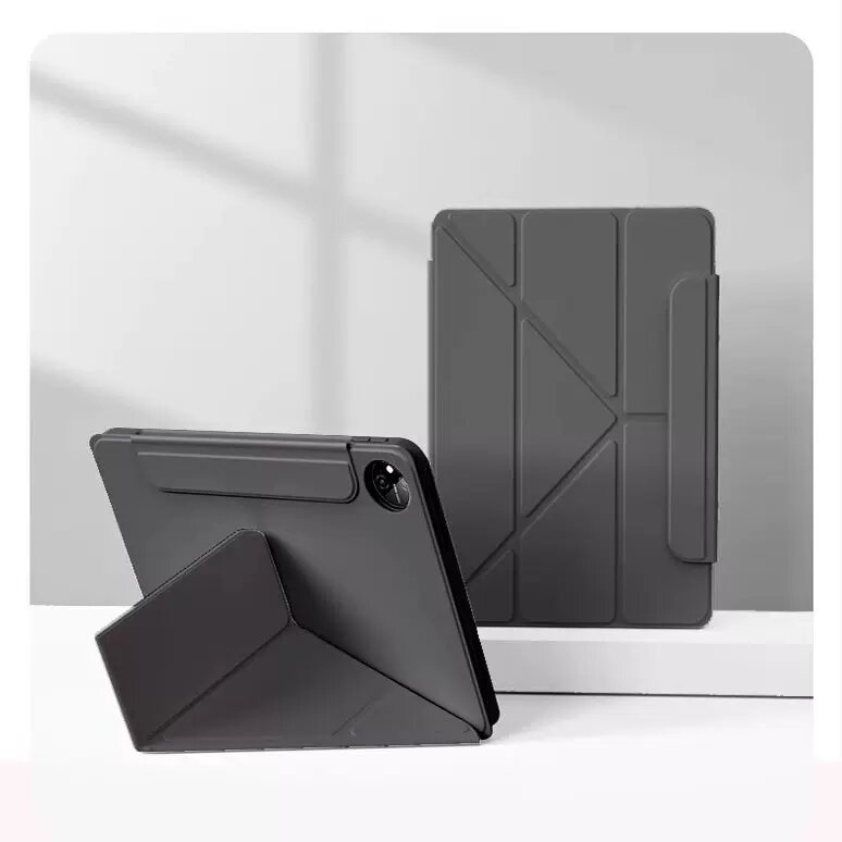 Lenovo Xiao Xin Pad Pro 12,7 дюйма 2025 стандартная версия, элегантный черный + закаленное стекло, магнитная застежка,