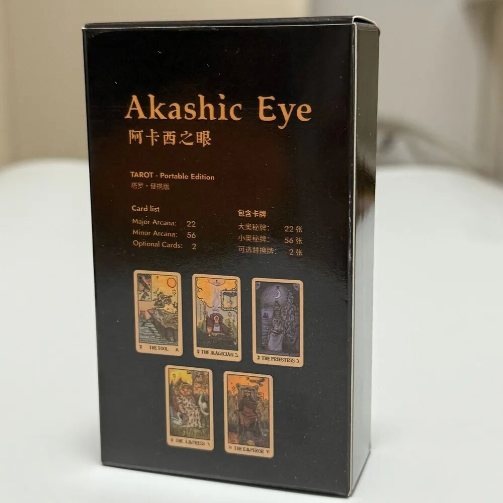 Карты Таро "глаз Акаши",78PCs Akashic Eye Tarot Cards