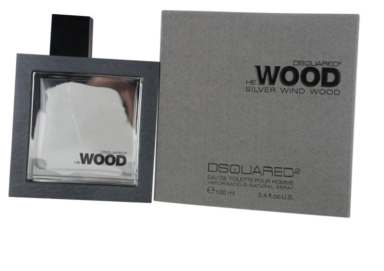 Туалетная вода мужская Dsquared 2 He Wood Silver Wind Wood / Хи Вуд Сильвер Винд Вуд 100 мл