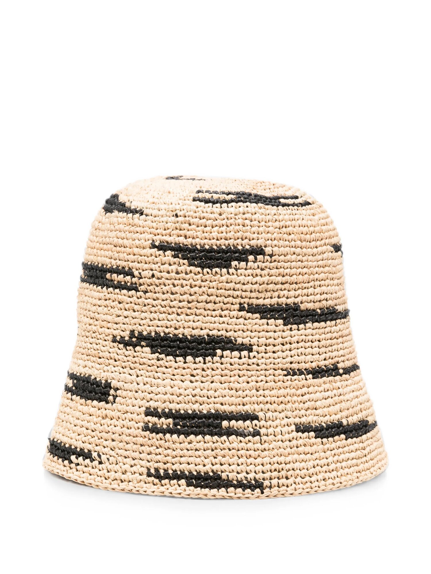 Панама Ibeliv Zebra-pattern raffia bucket hat для девочек, размер OneSize — фото 1