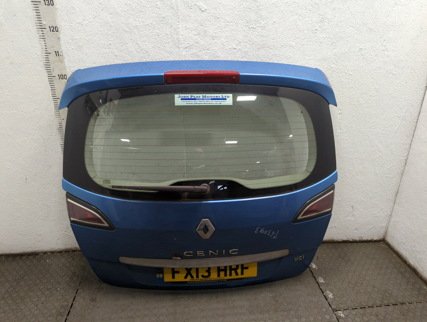 Крышка (дверь) багажника Renault Scenic Б/У