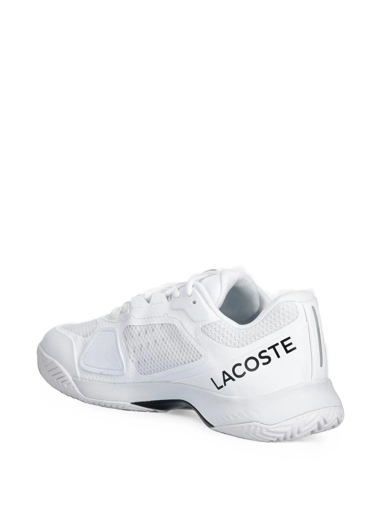 Кроссовки LACOSTE Tech Point logo-patch mesh-panel sneakers, размер 10.5, белый — фото 1