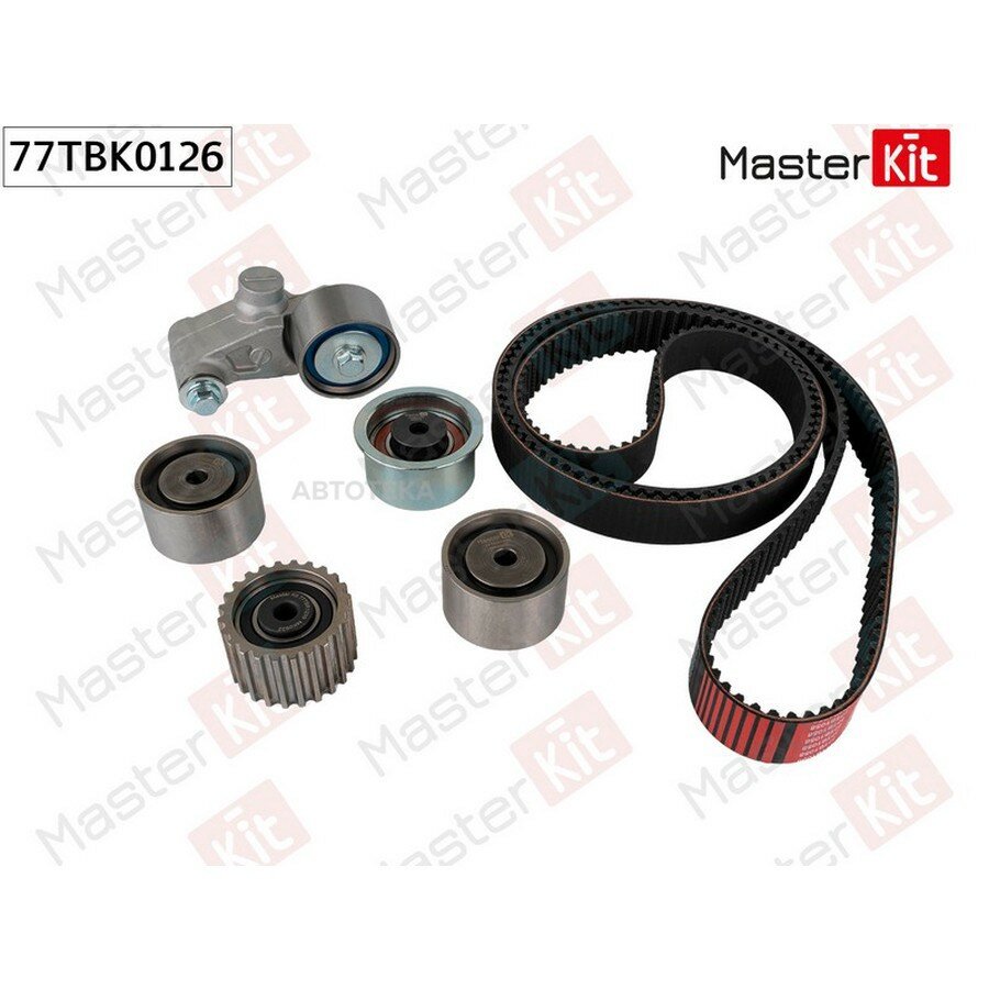 Комплект ремня ГРМ Subaru IMPREZA (GD) 1999 - 2009 MASTERKIT 77TBK0126