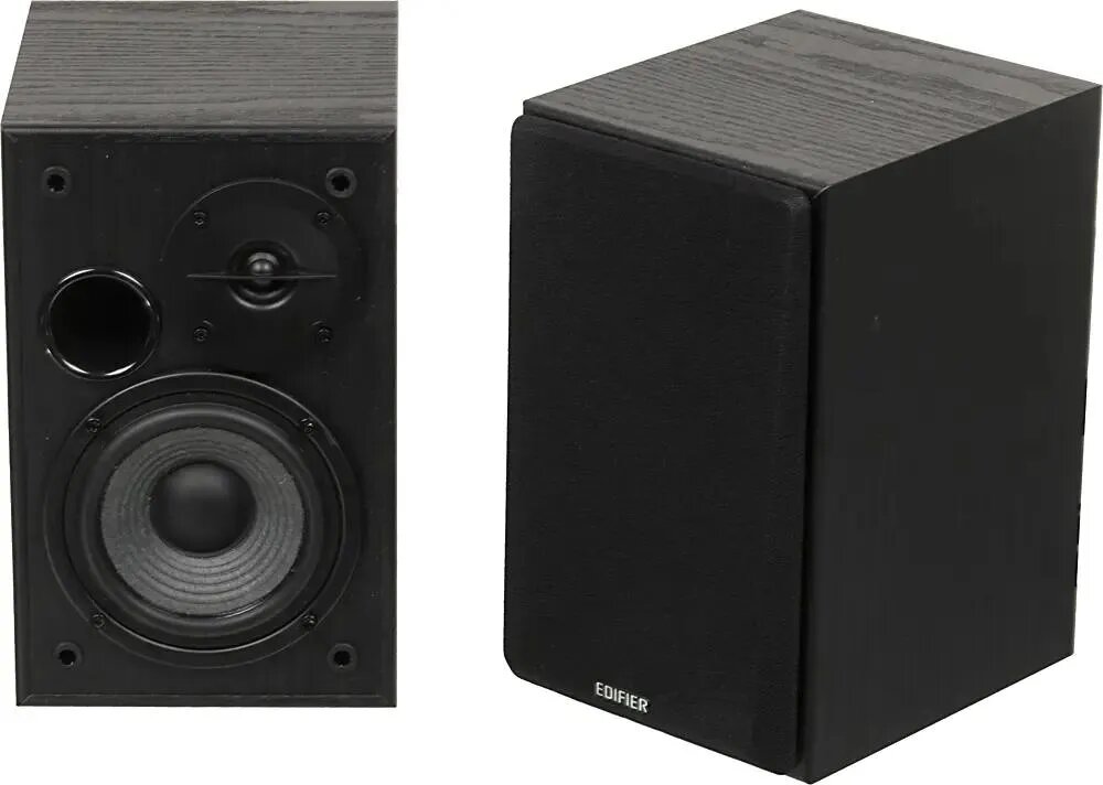 Акустическая система Edifier R1100 42w, 2.0, полочные, МДФ, черный — фото 1