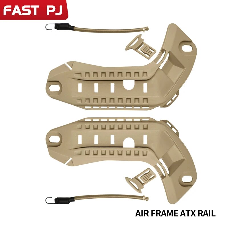 Crye Precision AirFrame Rail — эксклюзивная боковая направляющая для шлема AF/CP | Аксессуар для тактического шлема в стиле милитари