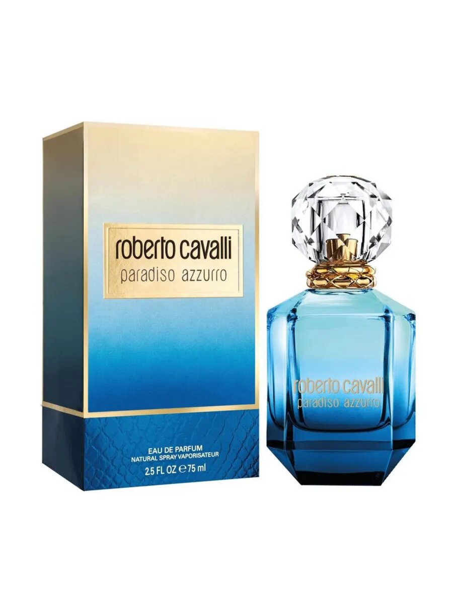 Roberto Cavalli Paradiso Azzurro w 75 мл оригинал Парфюмерная вода