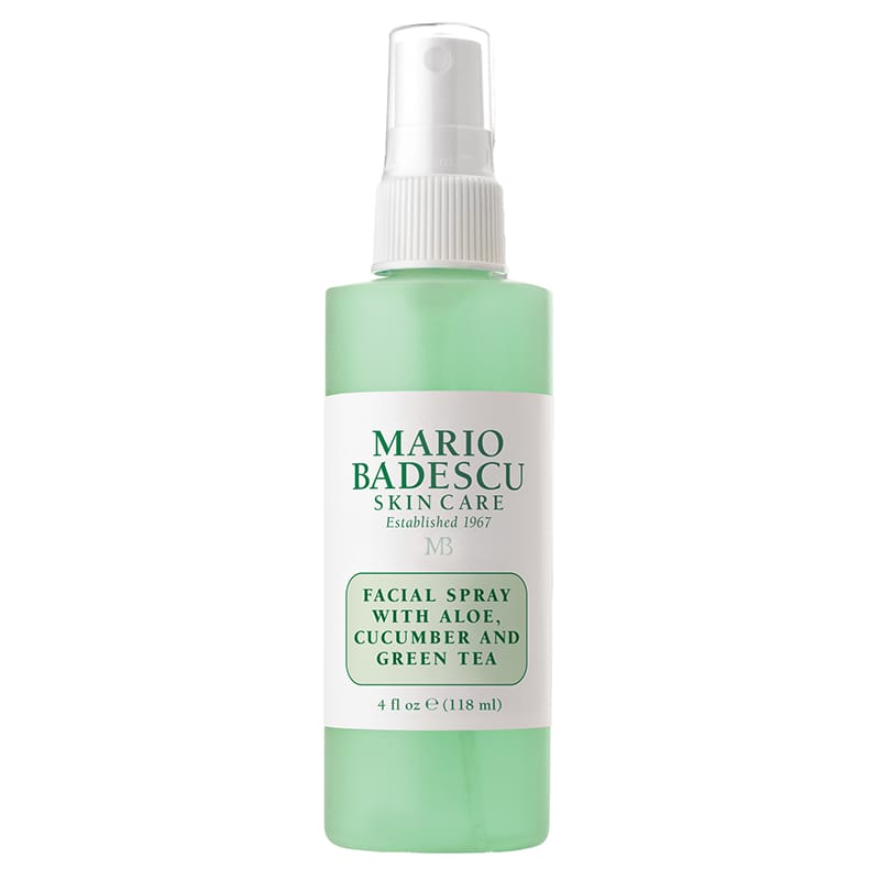 Спрей для ухода за кожей Mario Badescu Facial Spray With Aloe, Cucumber And Green Tea Увлажняюще-освежающая мист для лица с алоэ, огурцом и зеленым чаем 118 мл