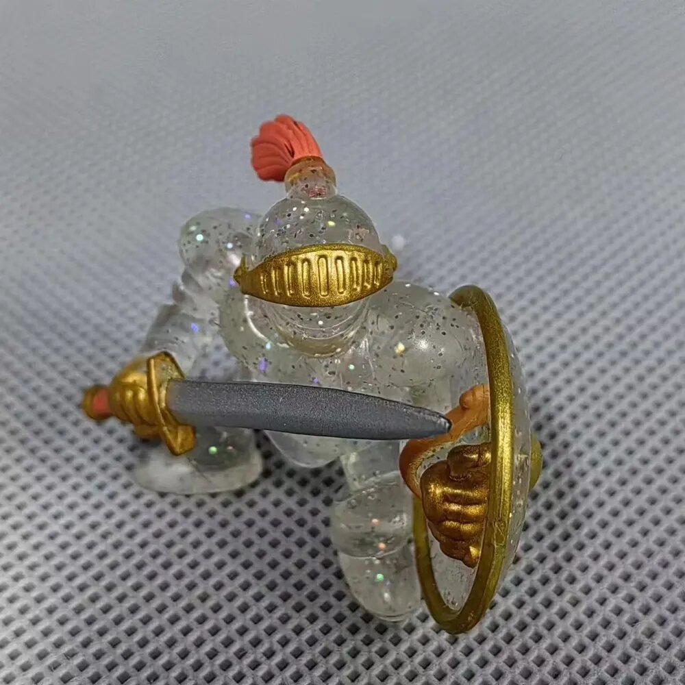 Фигурка Dragon Quest Warrior BOSS, ручная работа, прозрачная с блестками, ABS пластик