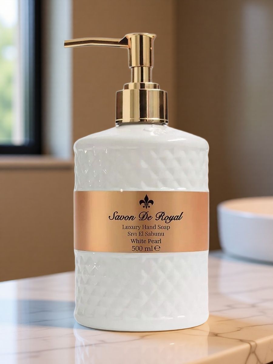 SAVON DE ROYAL Мыло жидкое для мытья рук White Pearl, 500 мл