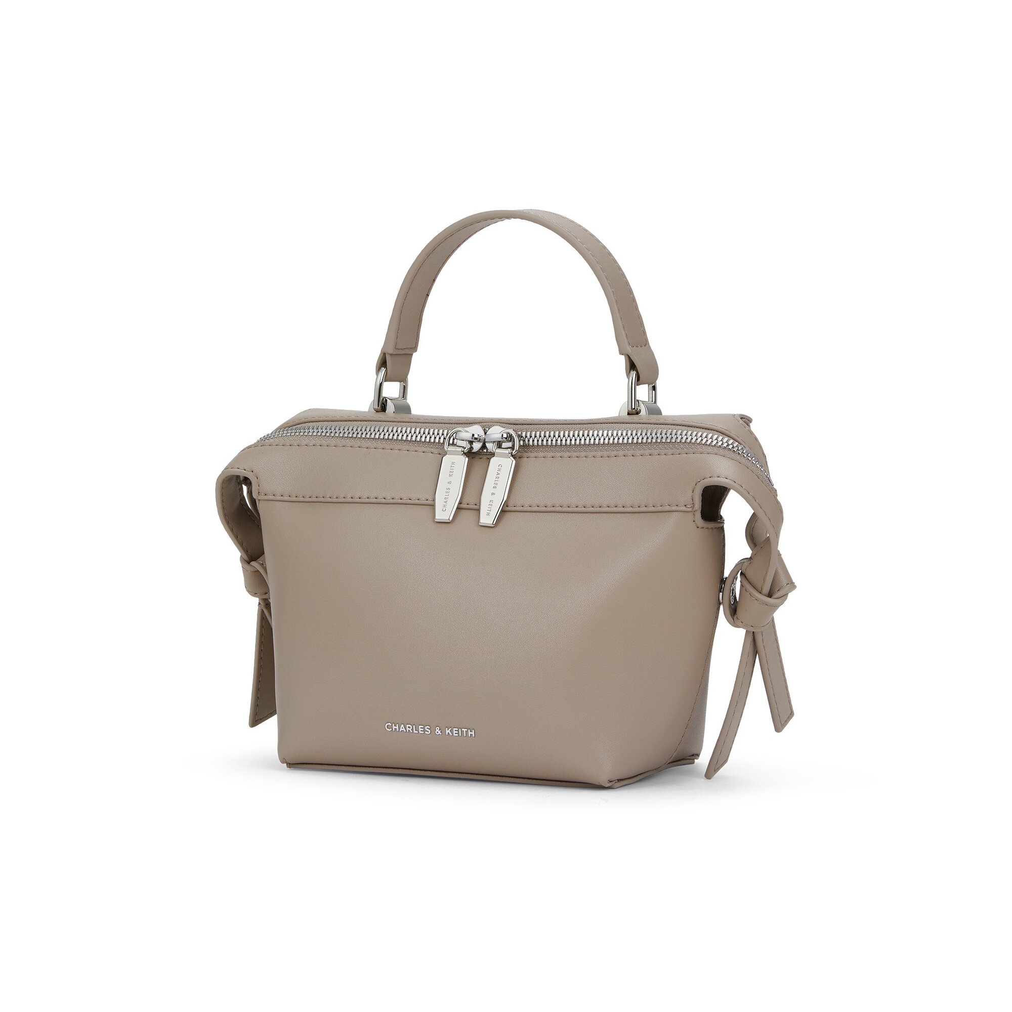 Сумка CHARLES & KEITH, фактура плетеная — фото 1