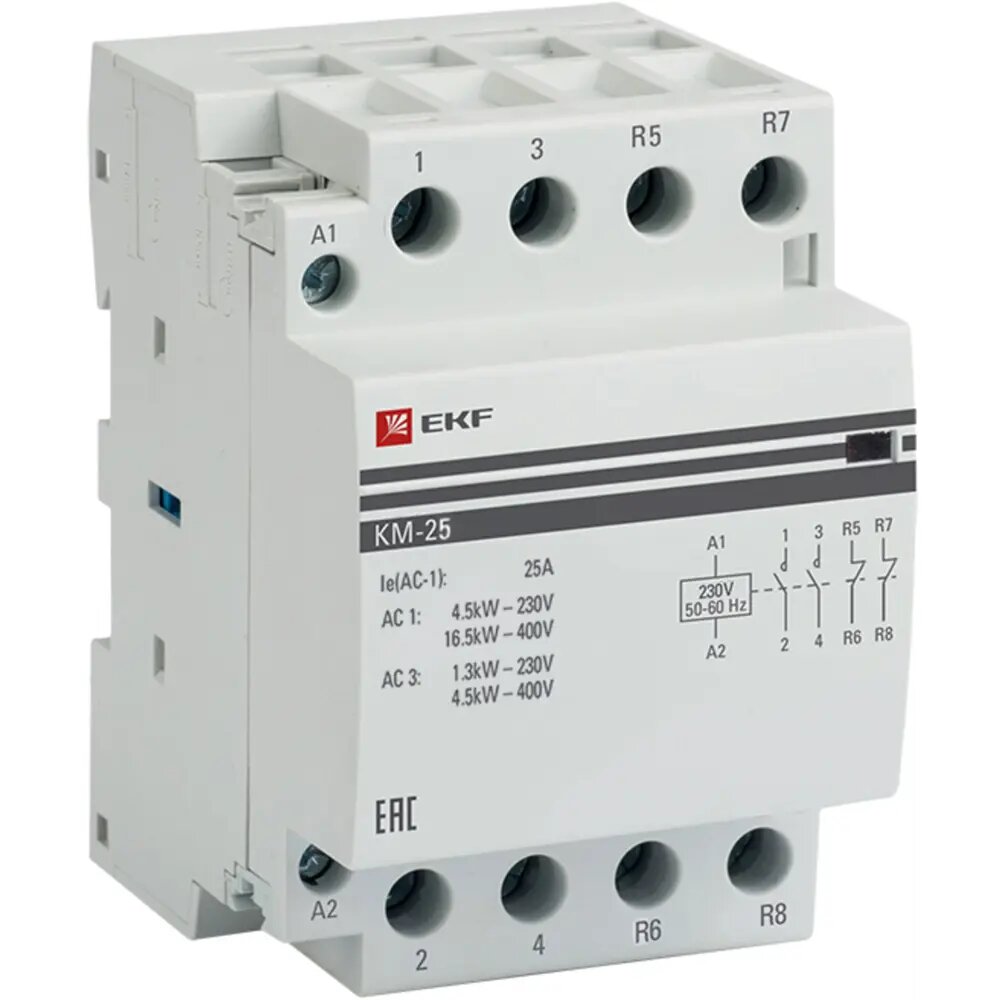 Контактор EKF КМ 2NC 25 А 230-400 В