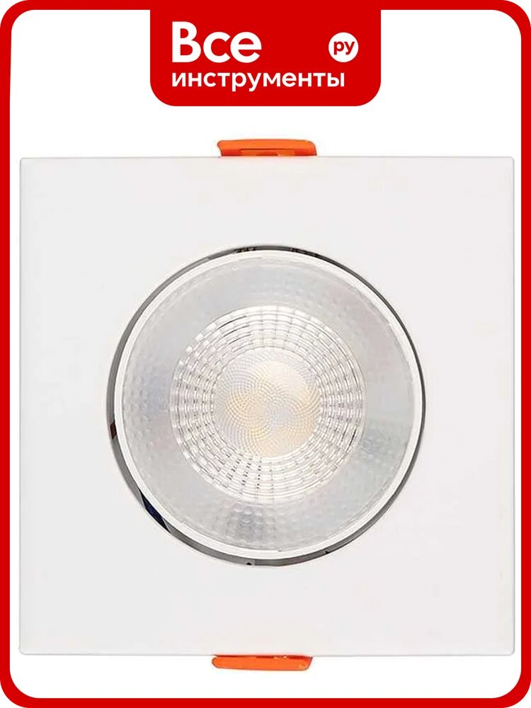 Светильник Jazzway встраиваемый потолочный PSP-S 411 1x8W 4000K 55град. White IP40 5048331