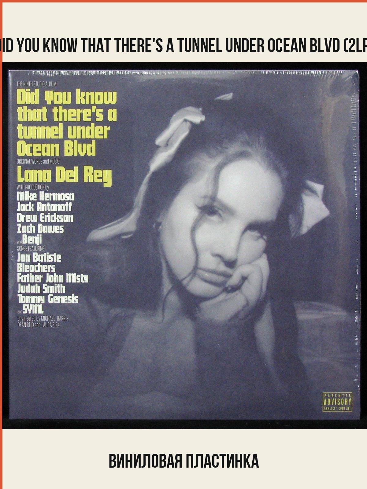 Виниловая пластинка Polydor Lana Del Rey – Did You Know That There's A Tunnel Under Ocean Blvd (2LP)