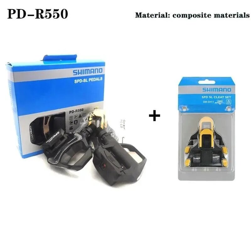 Shimano PD-R540 R550 105 R7000 R8000 SPD-SL дорожные велосипедные педали