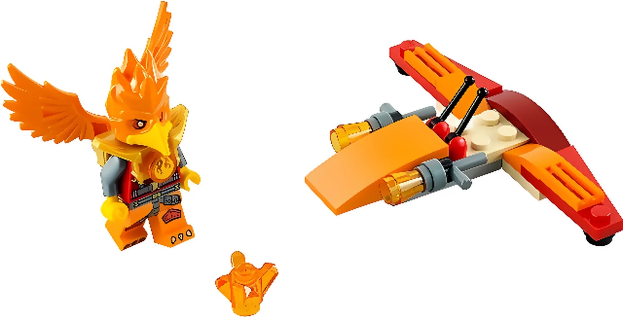 Конструктор Lego LEGENDS OF CHIMA 30264 Летательный аппарат Фракса