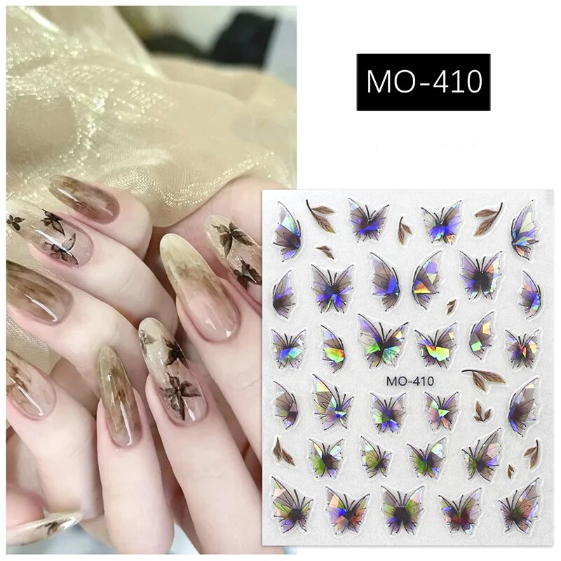 Наклейки на ногти 5D MO-410, цвет DDMO410