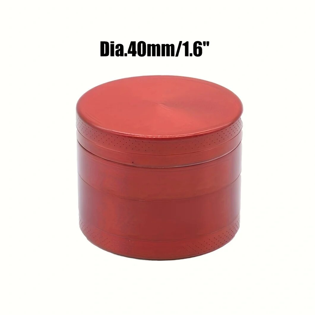 Красный гриндер металлический 40mm/1.6"