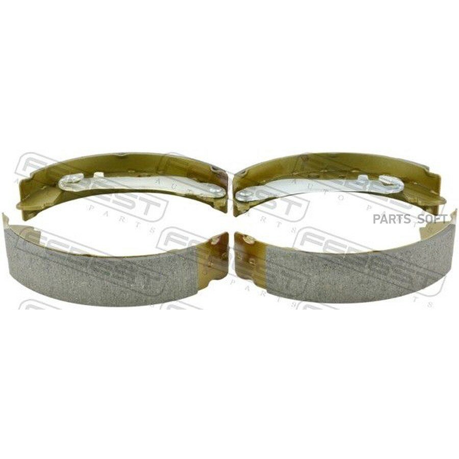 Колодки тормозные барабанные задние для а/м Lada Largus, Renault Logan FEBEST FEBEST 0202-G15RAR | цена за 1 шт