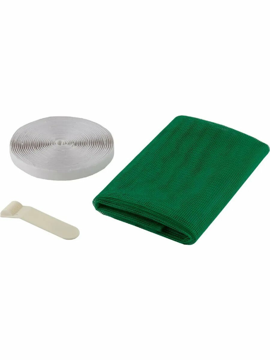 Противомоскитная сетка STAYER Comfort 1.1х1.3 м зеленая с кр