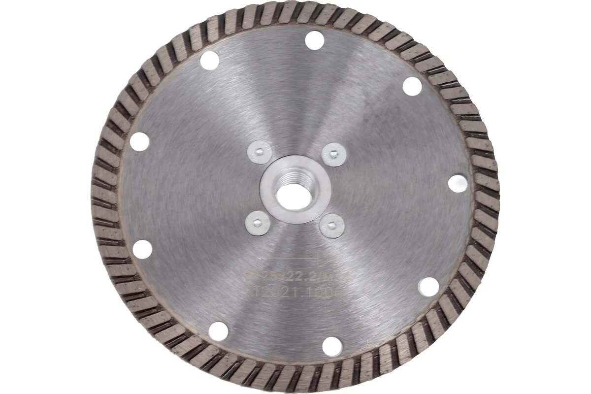 Алмазный диск STD‑186 TURBO Duplex PRO Strong 125 мм M14 – отрезной круг для резки бетона, гранита, кирпича и мрамора