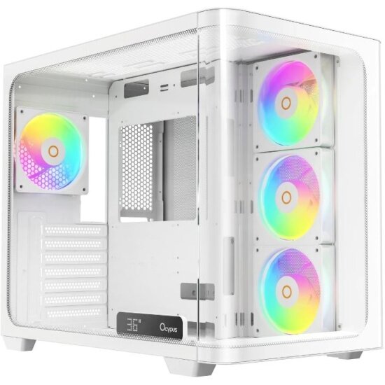 Корпус Ocypus Iota C70 Curve WH ARGB, белый