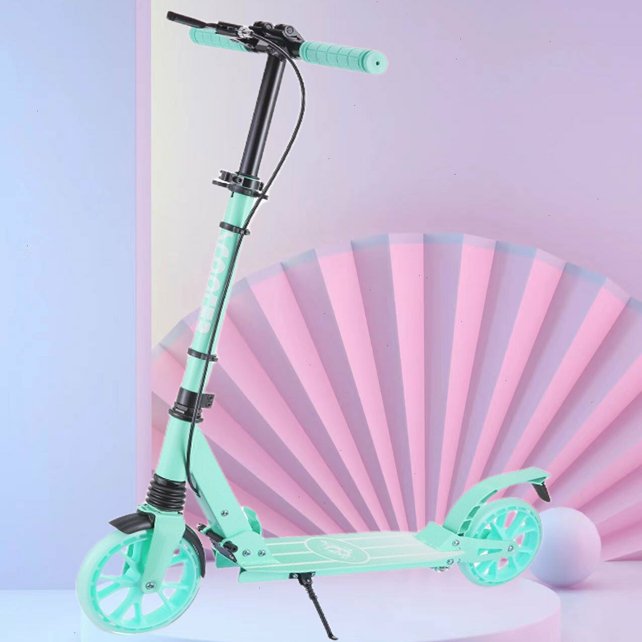 Двухколесный скутер для поездок на работу и обратно, складной скутер для взрослых, большой размер для детей старшего возраста, бесплатная доставка.