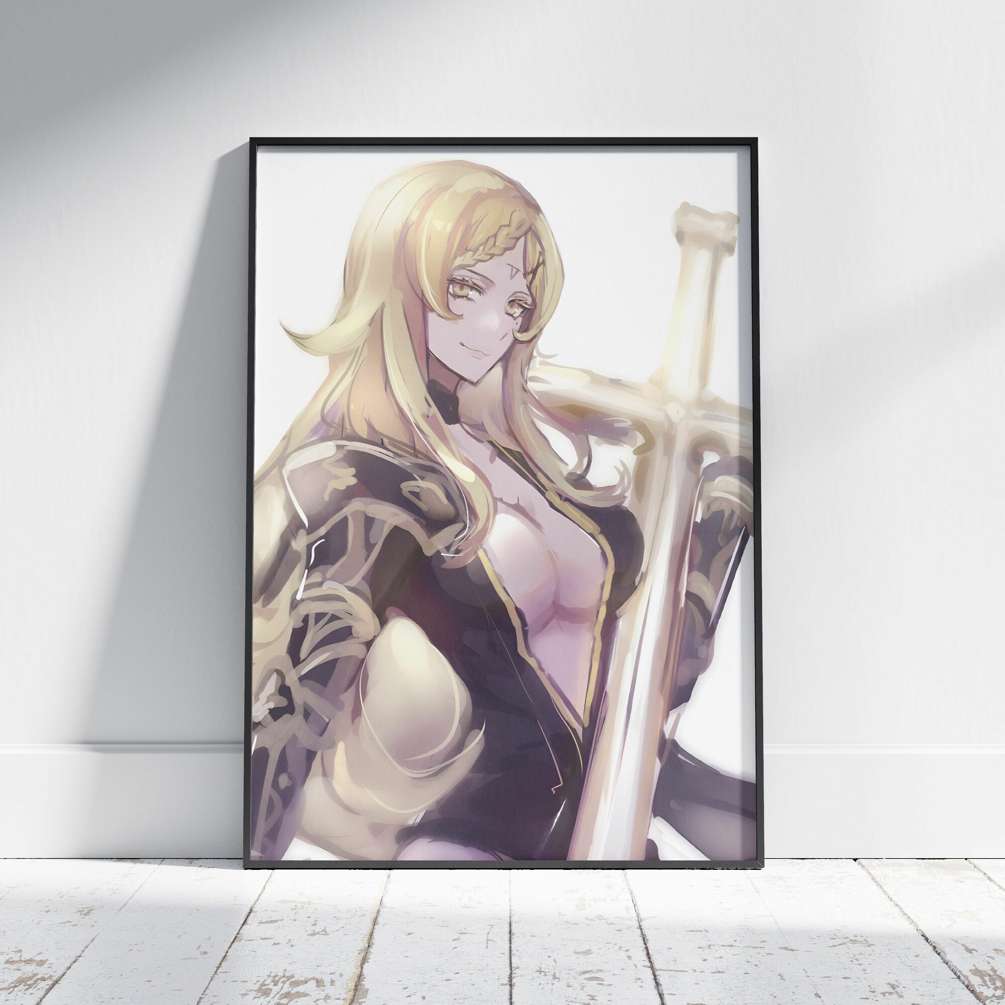 Плакат на стену для интерьера Дракенгард (Five) - Постер по игре Drakengard формата А4 (21x30 см)