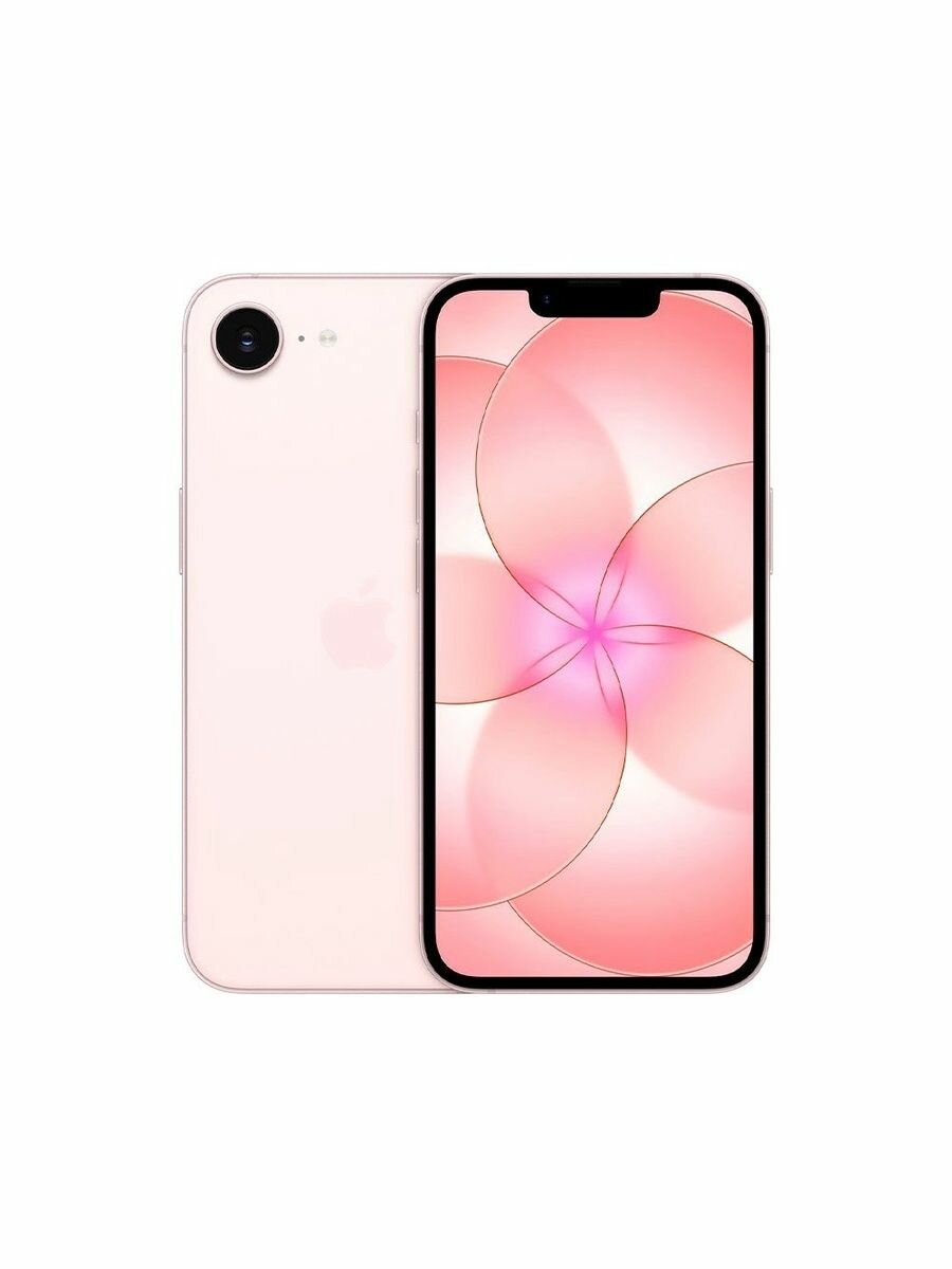 Смартфон Apple iPhone 17e 8/256ГБ розовый eSIM Only мобильный телефон