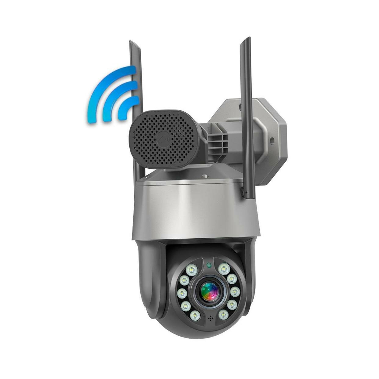 Уличная 4MP Wi-Fi IP видеокамера наблюдения КаДиМей HD-503-20X (Q27877LIN) беспроводная поворотная, с 20Х оптическим ZOOM, запись по датчику движени